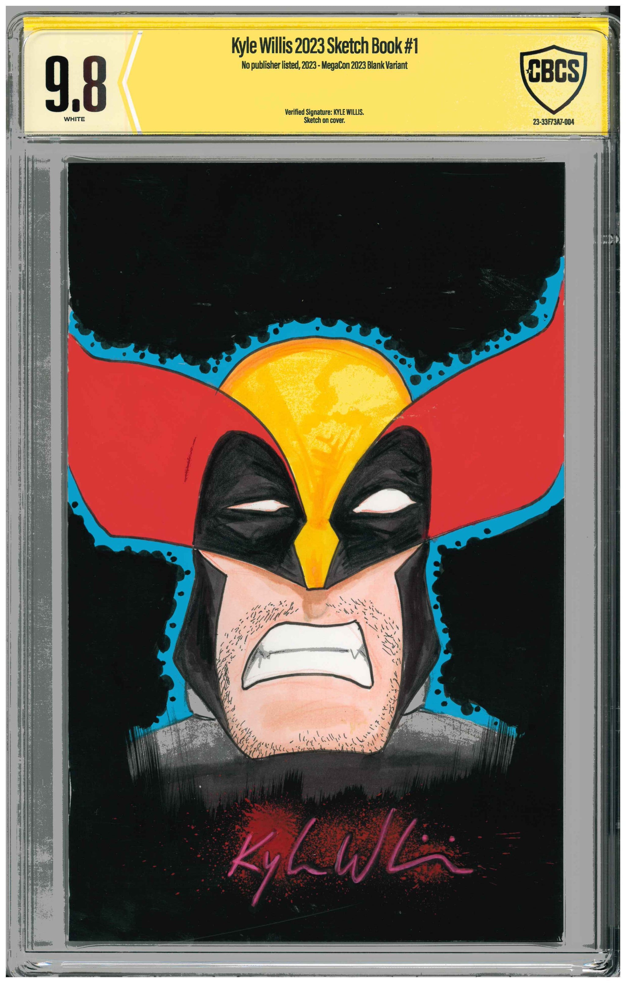 Kyle Willis 2023 Sketch Book #1 | Signed & Sketched by Kyle Willis