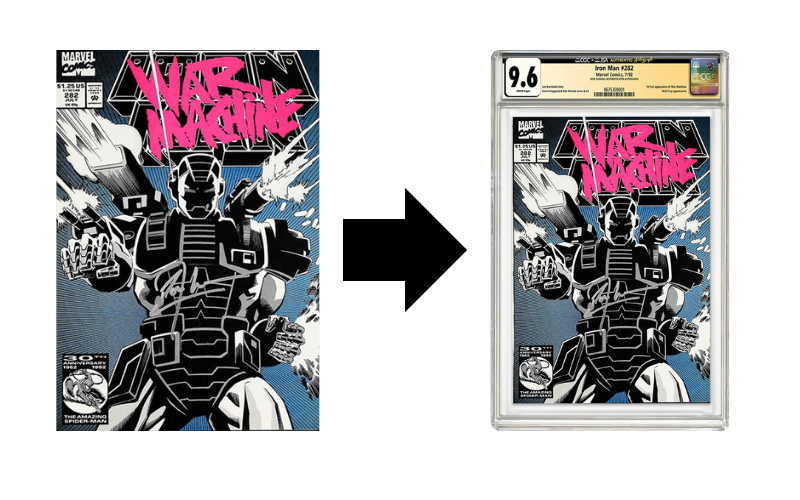 CGC Modern Grading Service + Signature Authentication