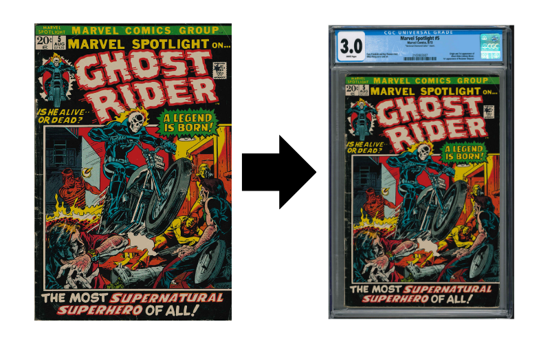 CGC Grading-Service (400€ - 1000€ pro Comic)