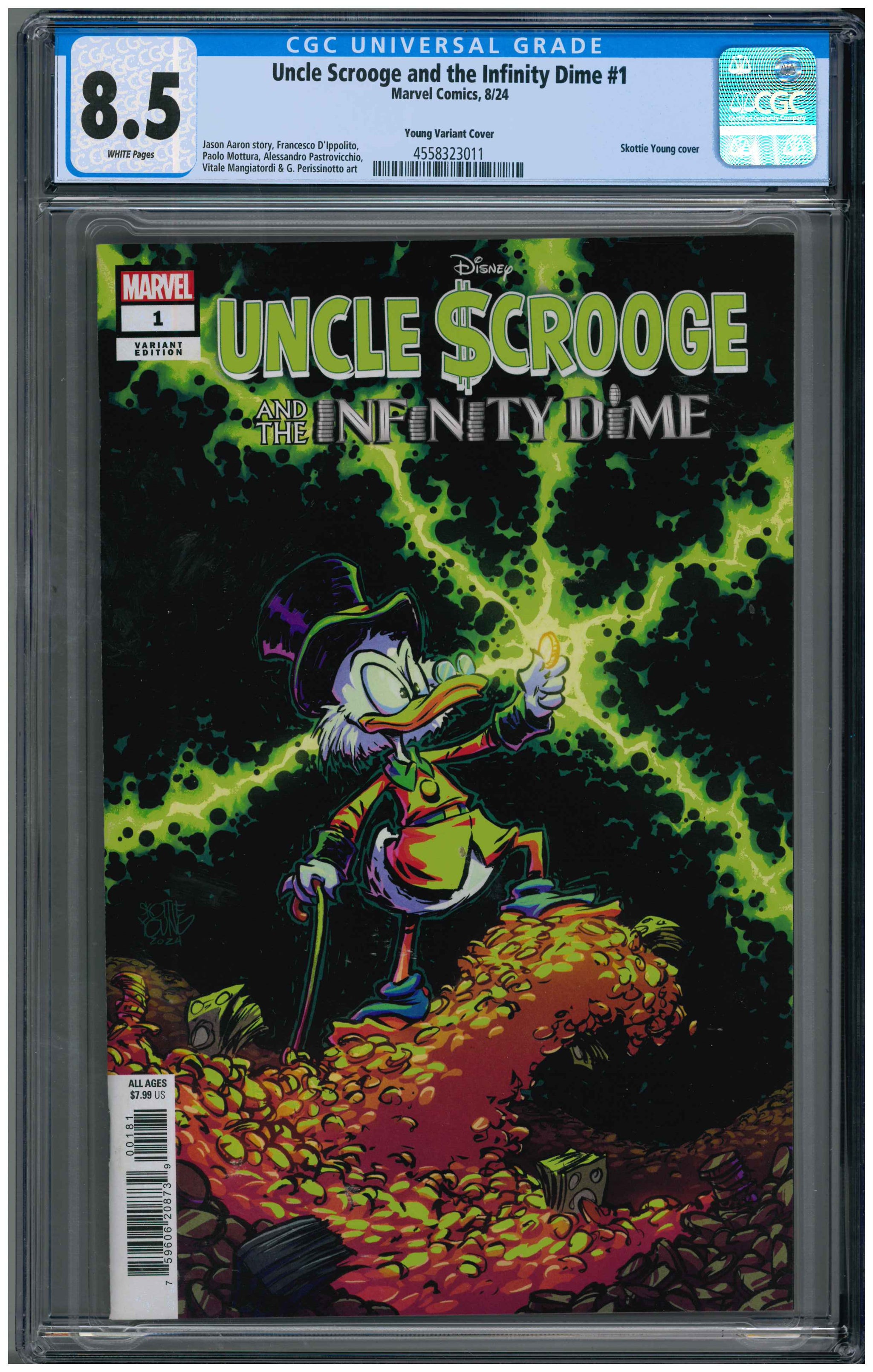 Uncle Scrooge and the Infinity Dime #1