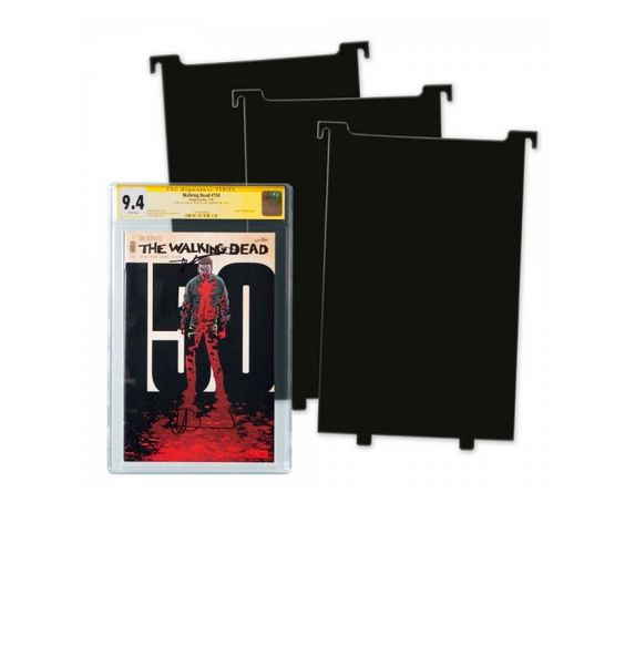 BCW Graded Comic Box Divider Plastic Black